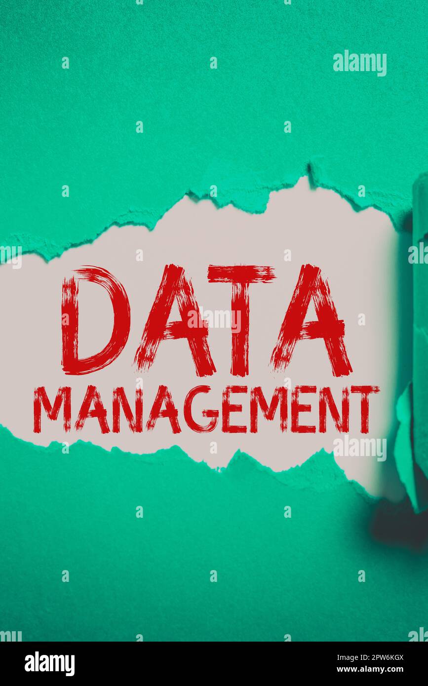 Handwriting text Data Management, Business idea disciplines related to managing data as a ...