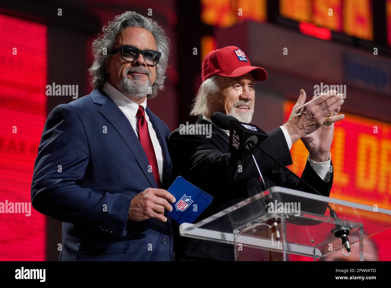 Ed and Brad Budde announce SMU wide receiver Rashee Rice as the ...