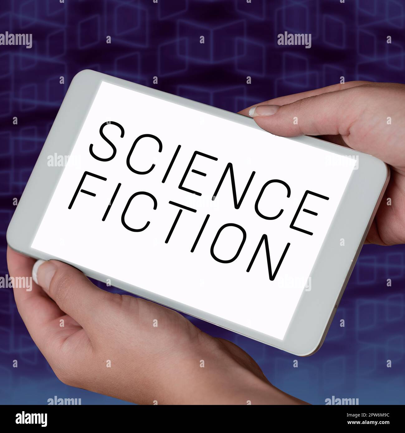 Text showing inspiration Science Fiction, Word for Fantasy ...