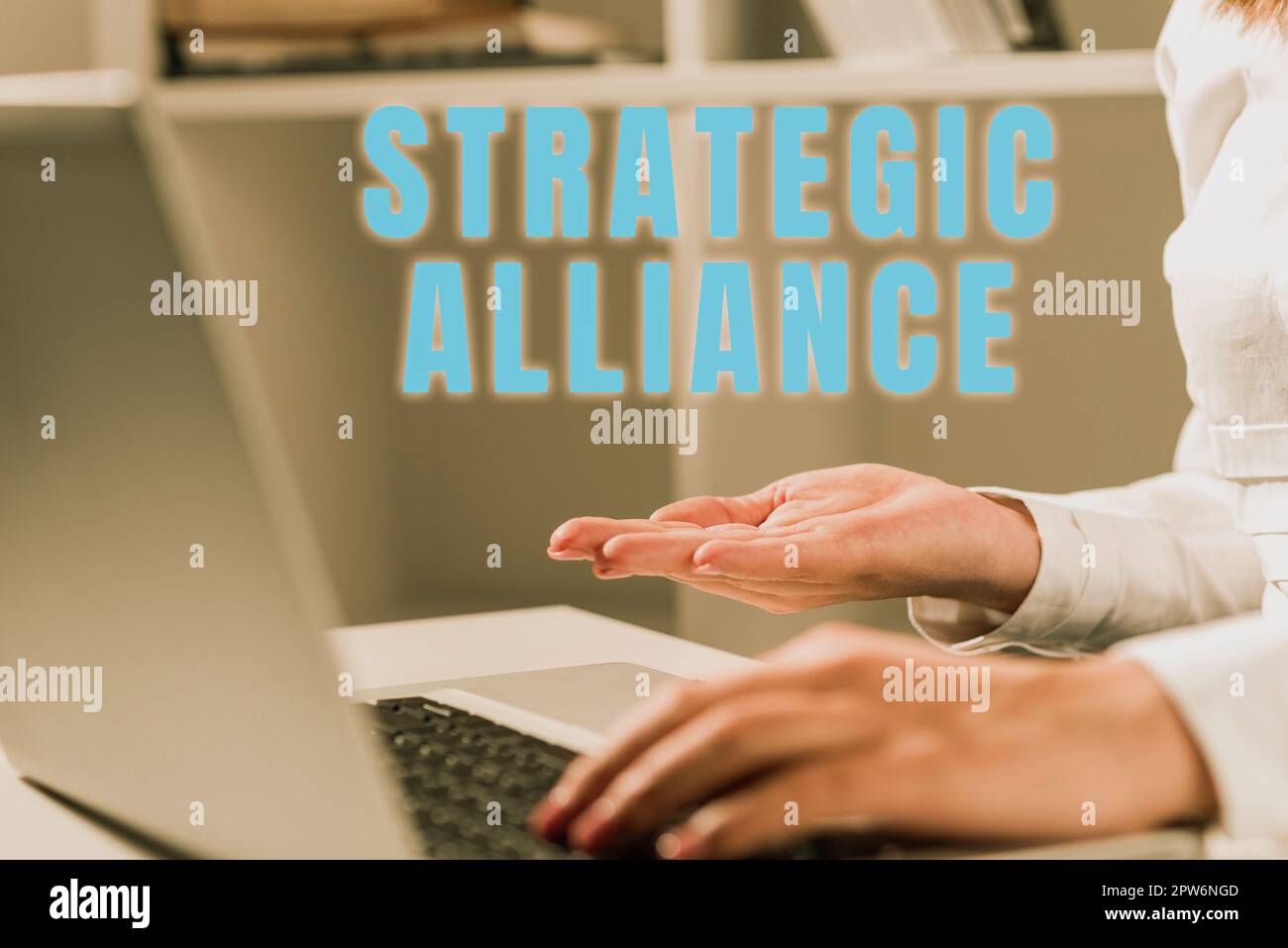 Conceptual caption Strategic Alliance, Word for a bond between states ...