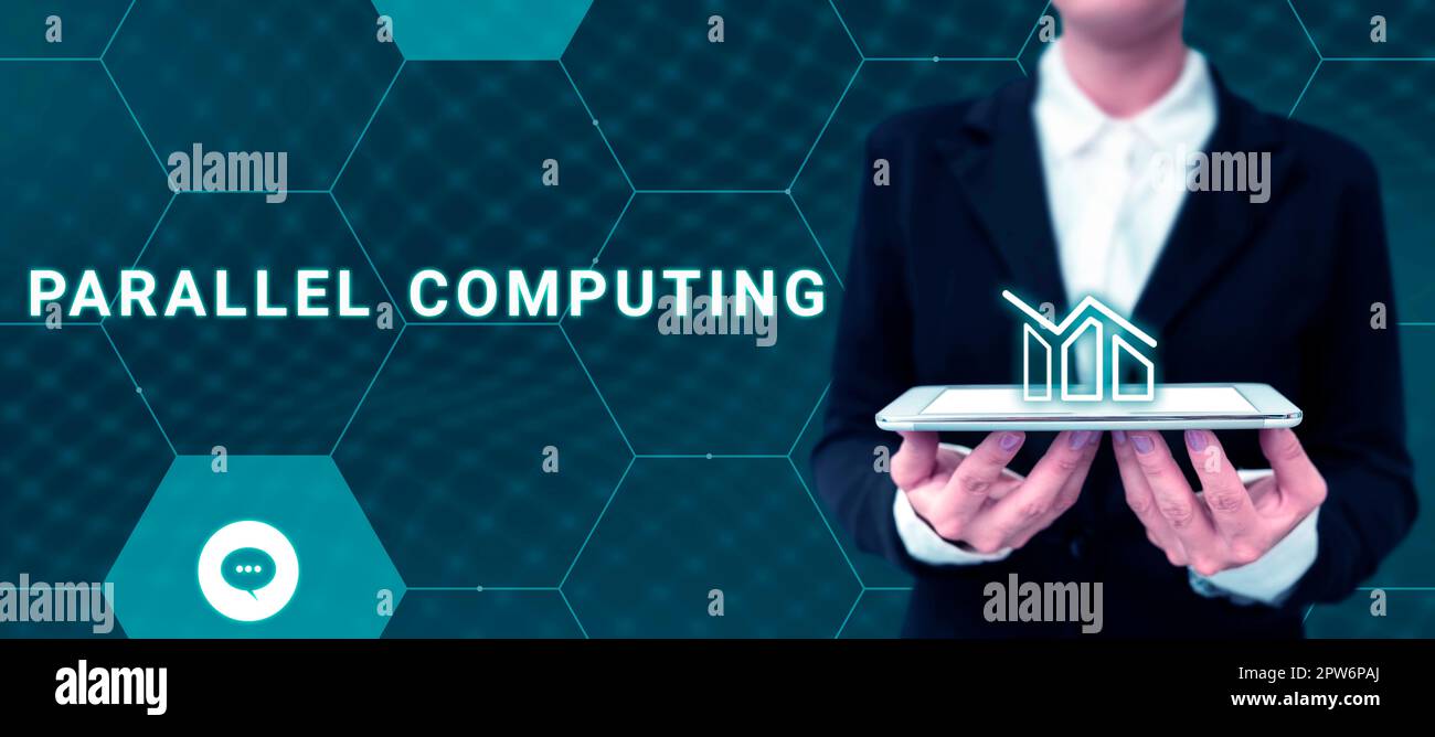Inspiration showing sign Parallel Computing, Business showcase ... Inspiration showing sign Parallel Computing, Business showcase ...