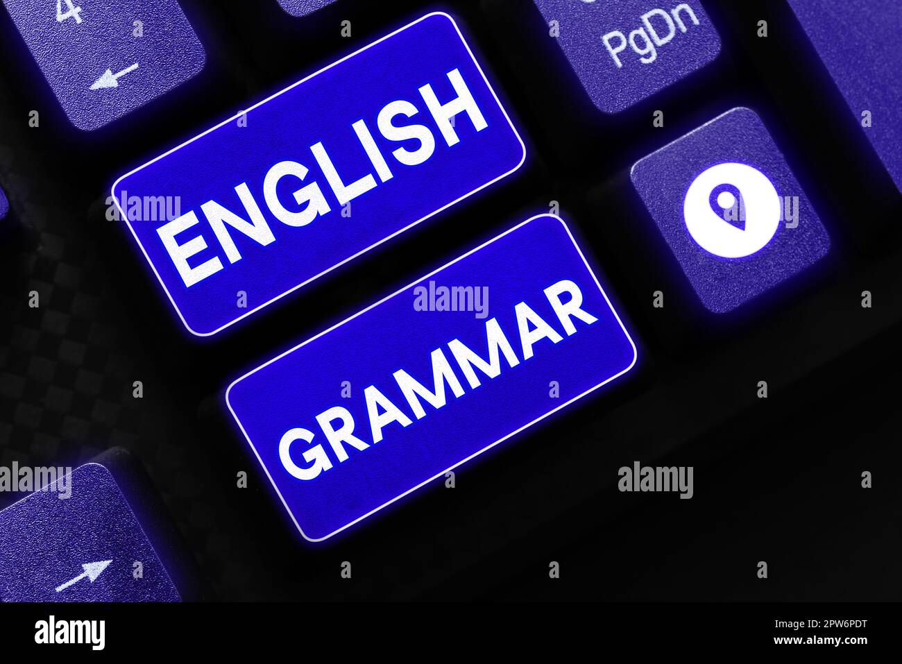 Sign displaying English Grammar, Internet Concept courses cover all ...