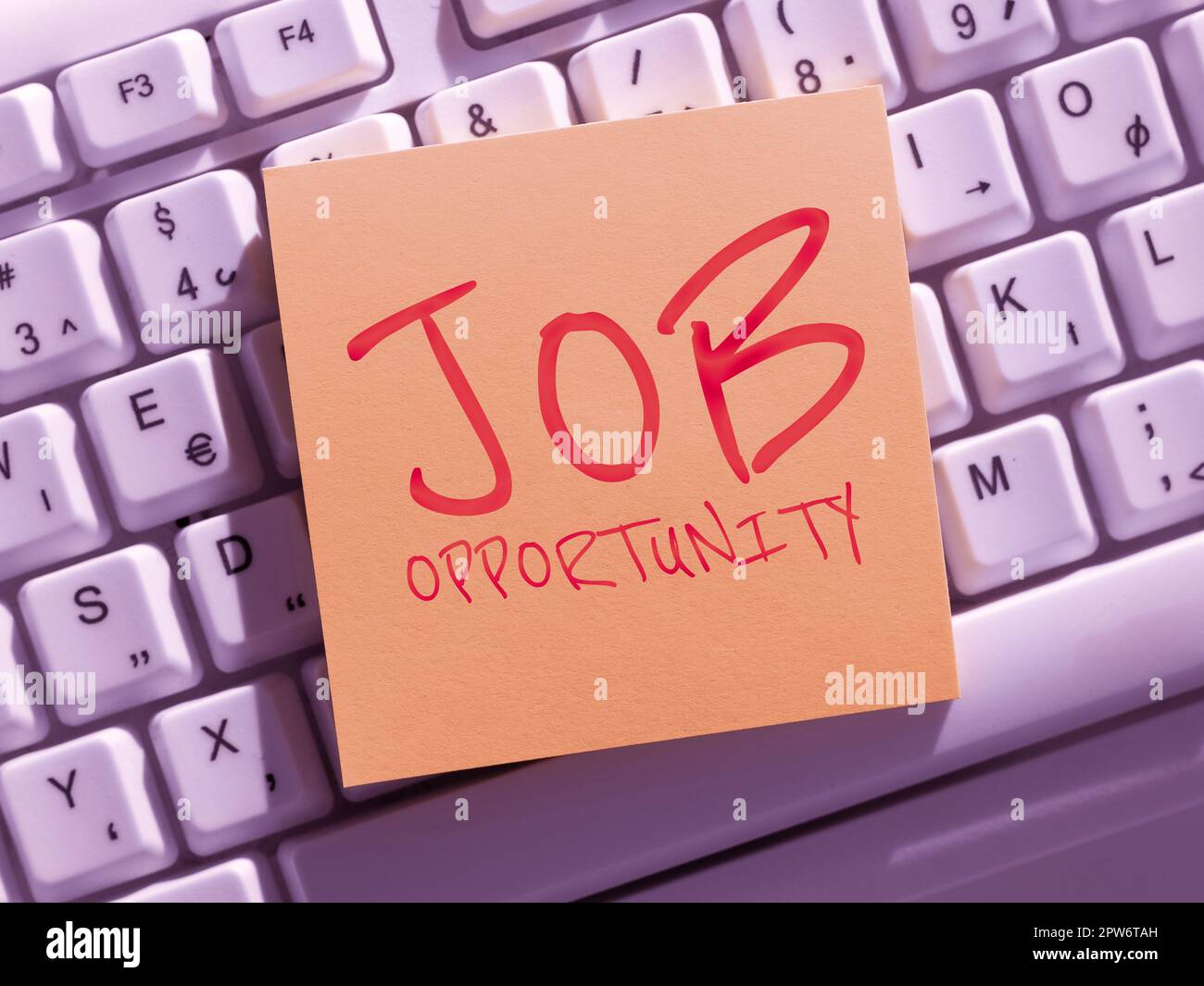 Conceptual display Job Opportunity, Concept meaning an opportunity of ...