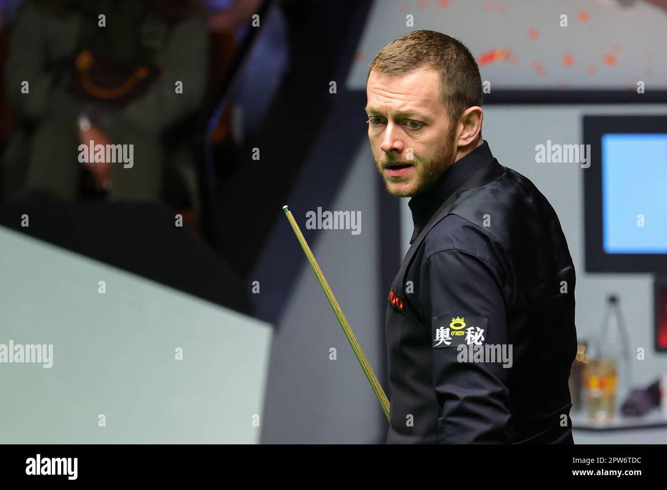 Sheffield, Britain. 28th Apr, 2023. Mark Allen of Northern Ireland ...