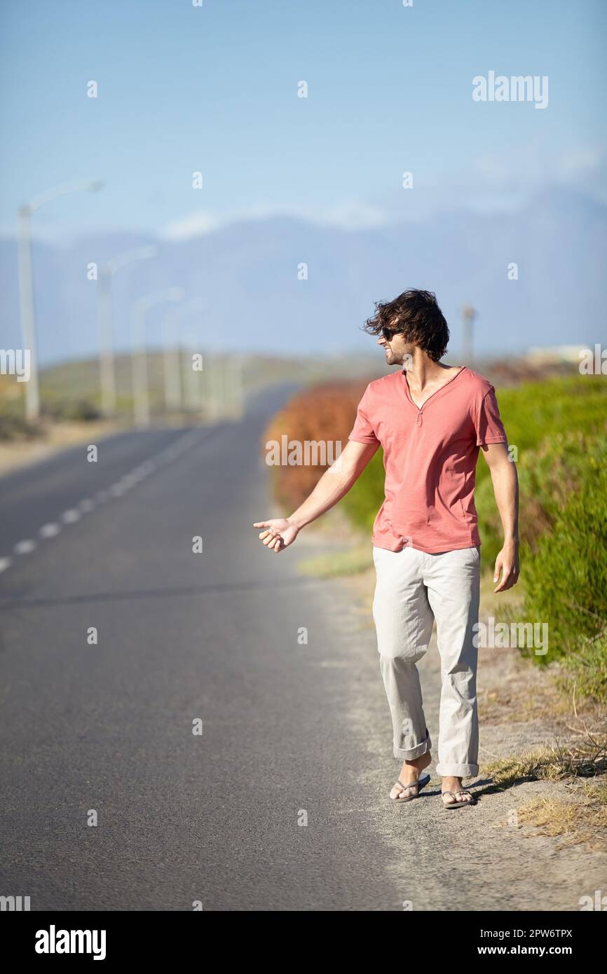 Hitch a ride hi-res stock photography and images - Alamy