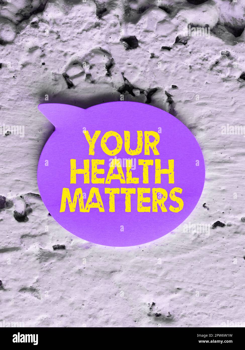 Conceptual caption Your Health Matters, Business concept good health is ...