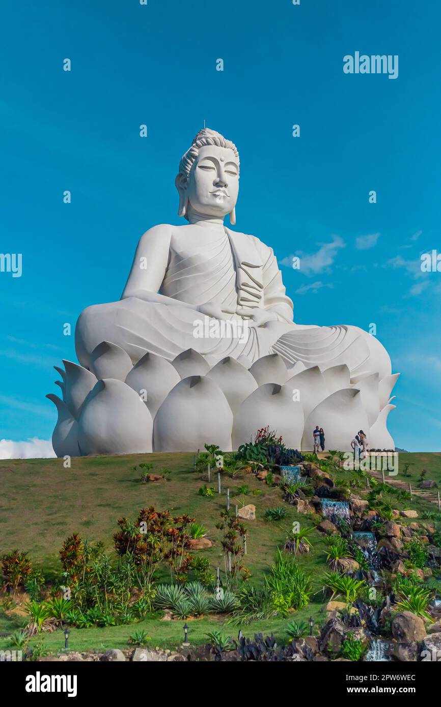 Second largest Buddha statue in the world. Located in Ibiraçu in the ...