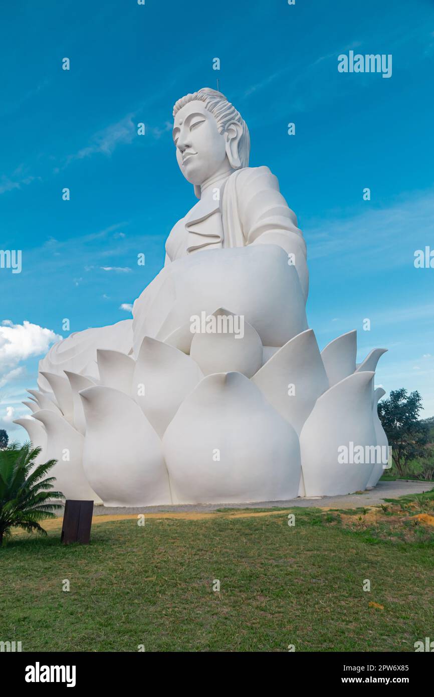 Second largest Buddha statue in the world. Located in Ibiraçu in the ...