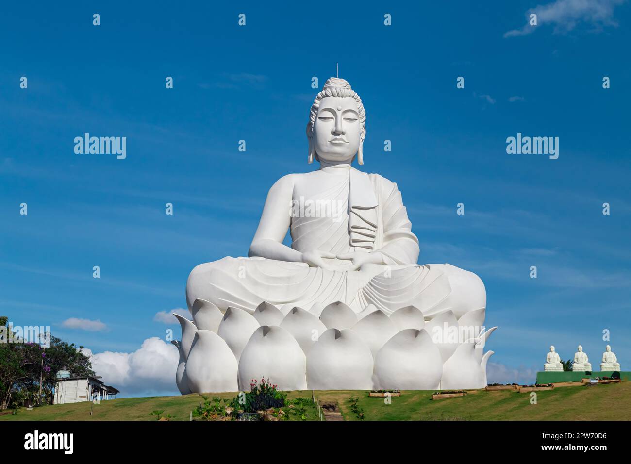 Second largest Buddha statue in the world. Located in Ibiraçu in the ...