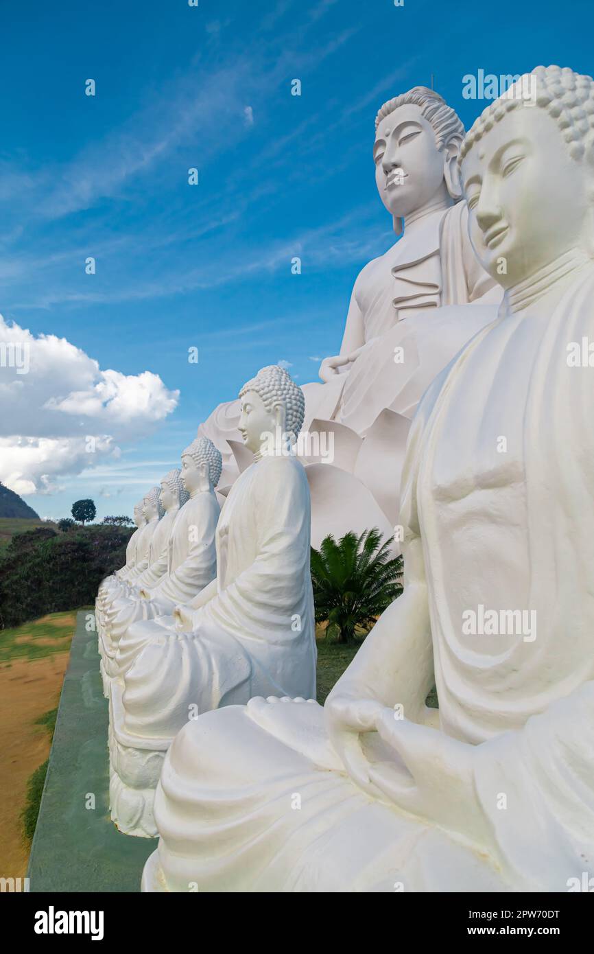 Second largest Buddha statue in the world. Located in Ibiraçu in the ...