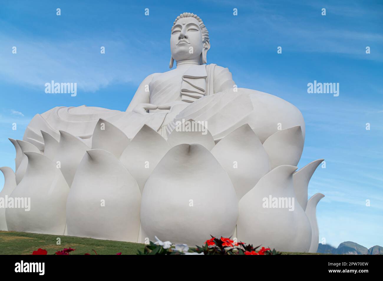 Second largest Buddha statue in the world. Located in Ibiraçu in the ...