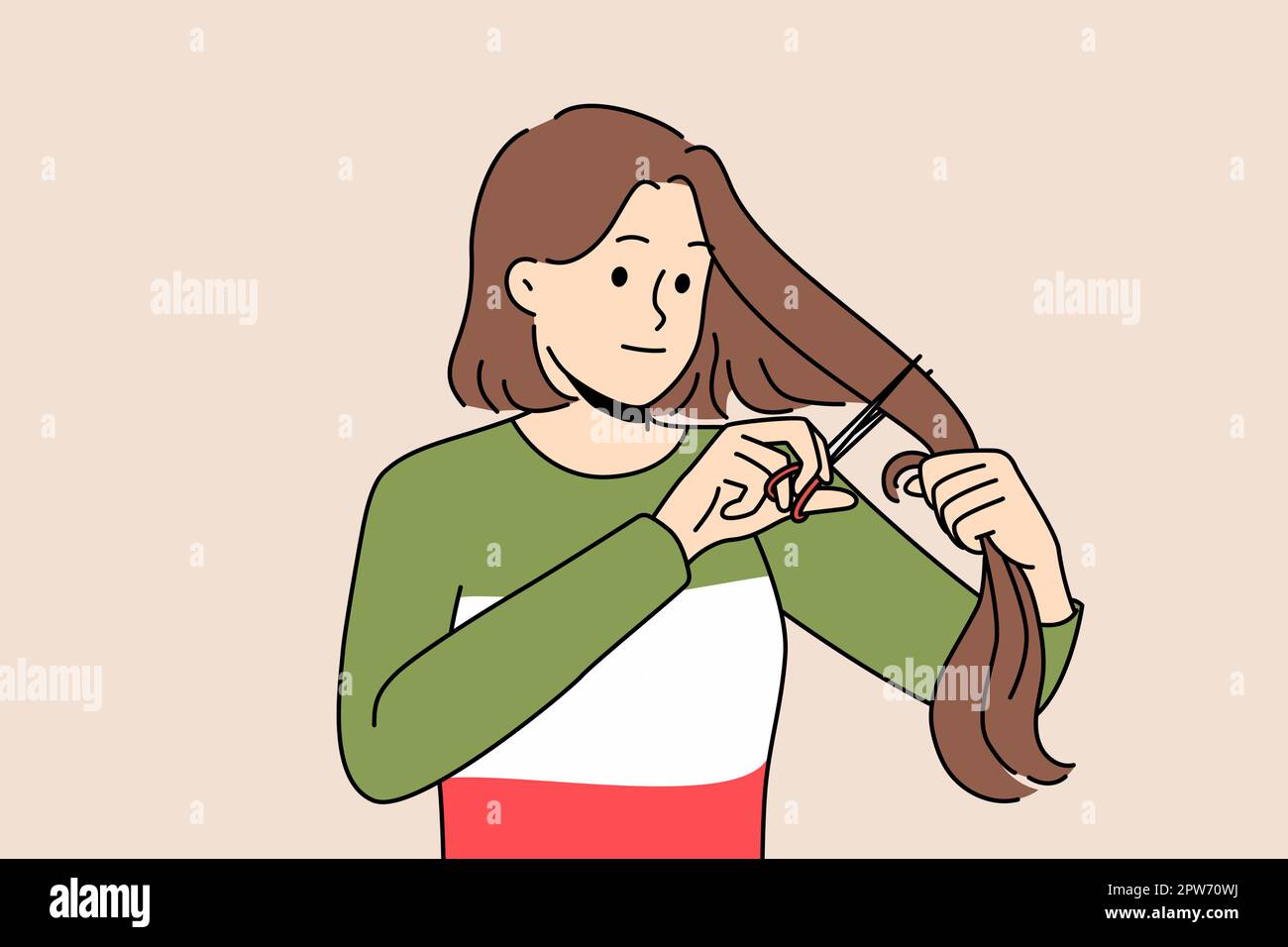 Stand with iranian women Stock Vector Images - Alamy