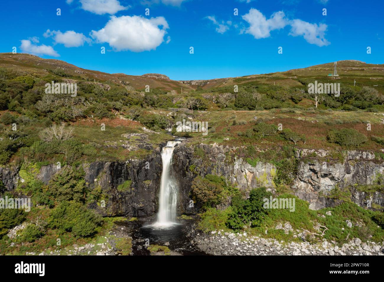 Eas Fors Waterfall, Isle of Mull, Scotland, UK Stock Photo - Alamy