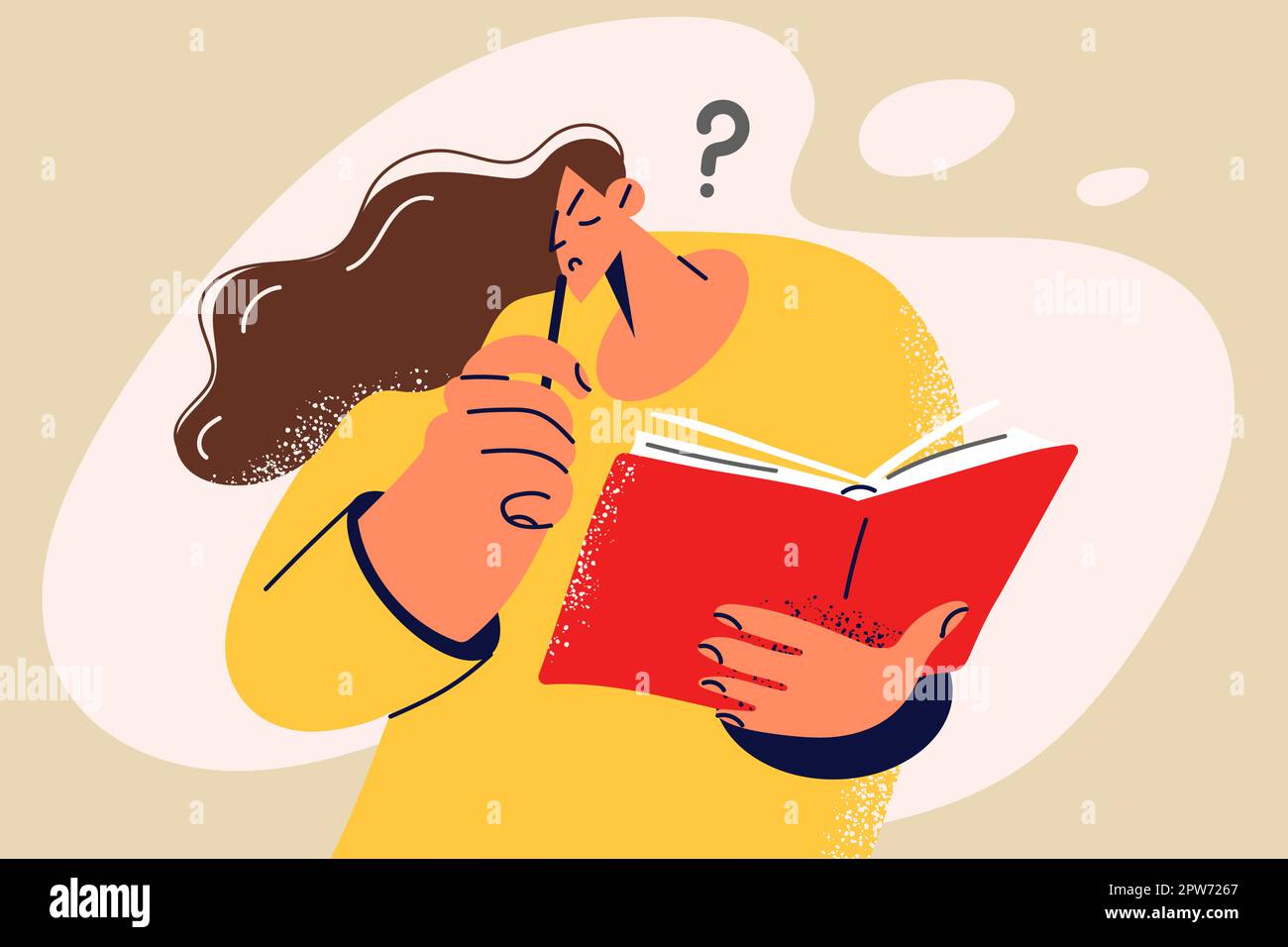 Woman write journal Stock Vector Images - Alamy
