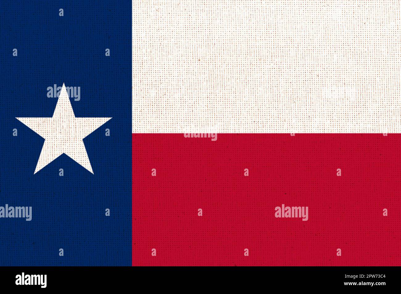 Flag of Texas on textured surface. Flags of U.S. states Fabric Flag ...