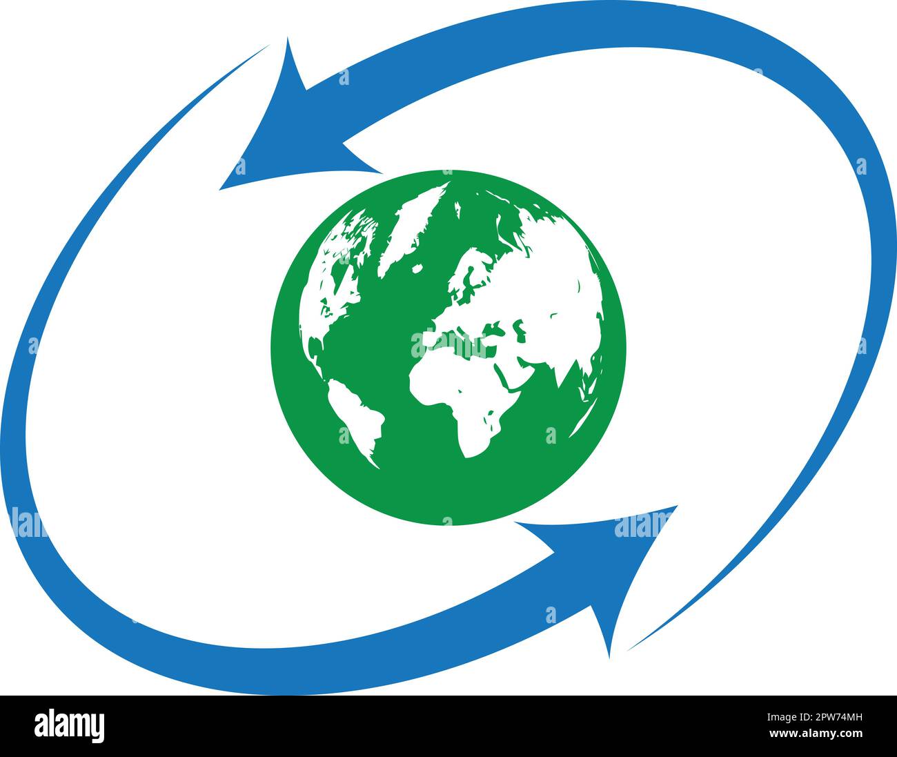 Globe, arrows, earth, background, travel, tourism, logo Stock Vector ...