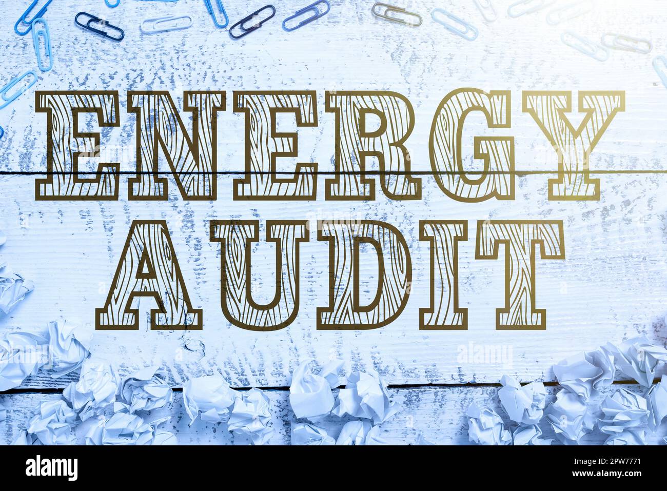 Inspiration showing sign Energy Audit, Business overview assessment of ...