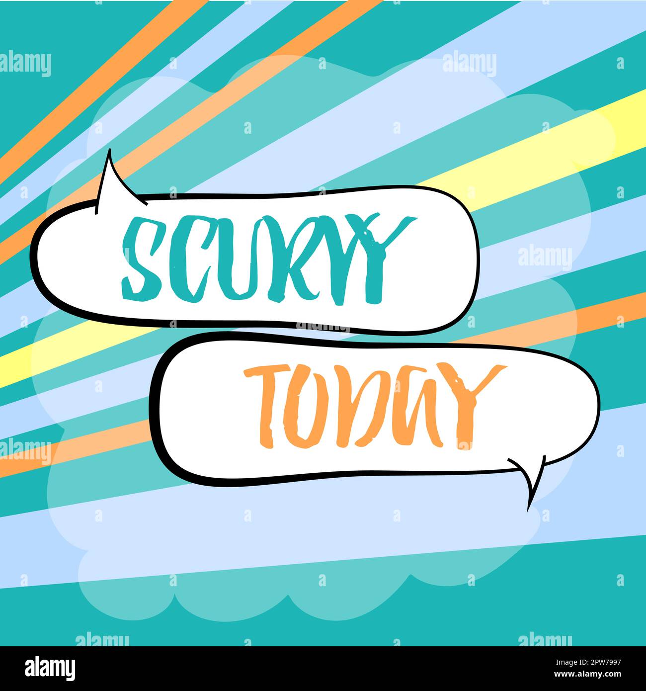 Conceptual display Scurvy, Business showcase disease caused by a lack ...