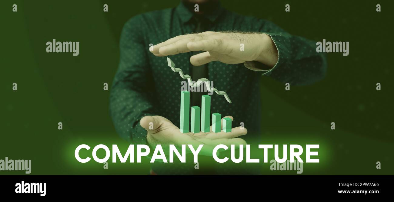 Conceptual caption Company Culture, Business concept The environment ...