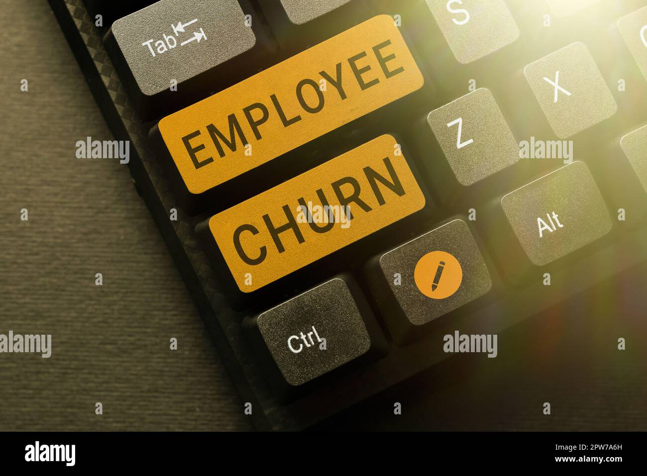Handwriting text Employee Churn, Business idea rate of change of ... Handwriting text Employee Churn, Business idea rate of change of ...