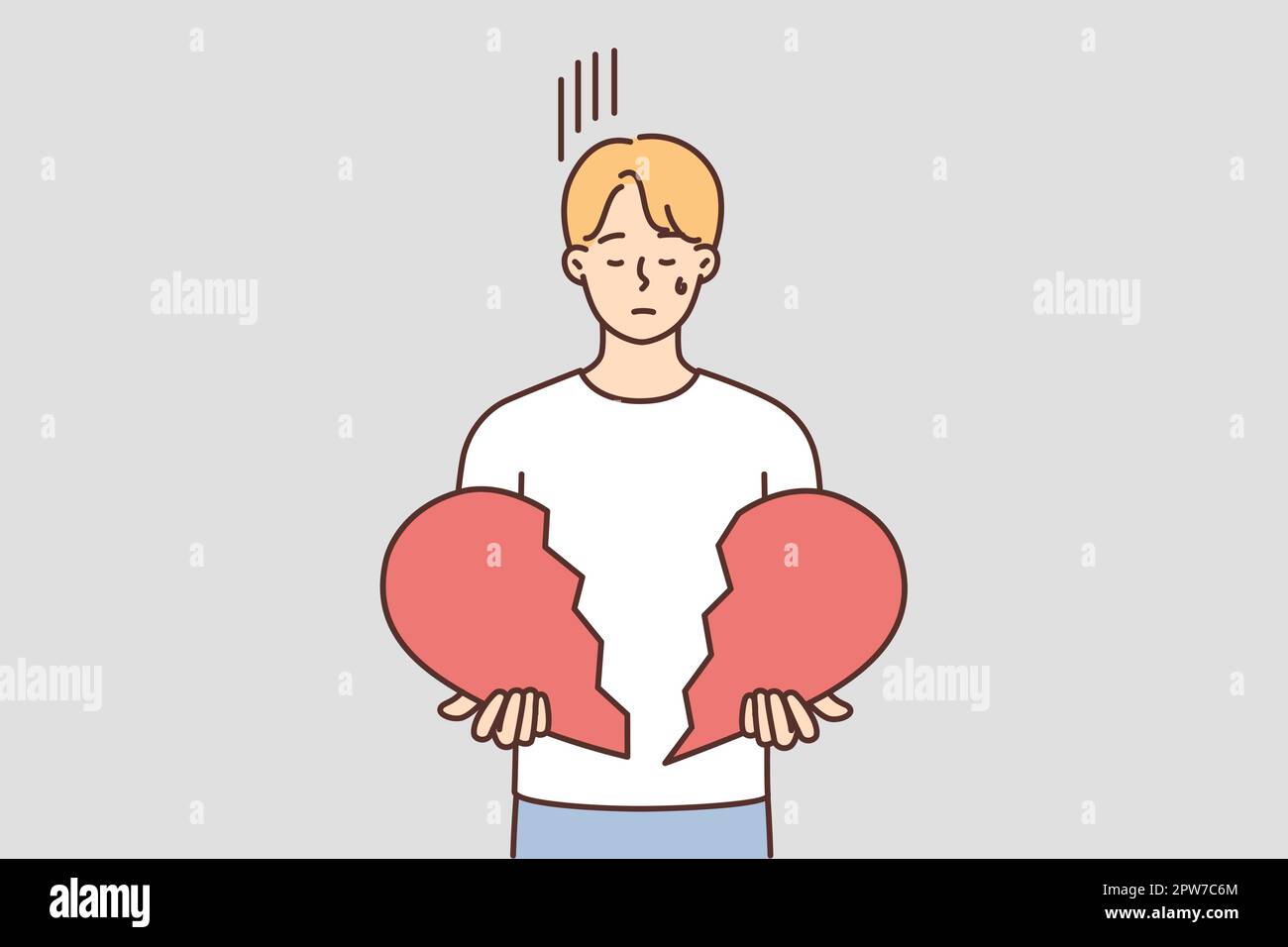 Hands over heart Stock Vector Images - Alamy