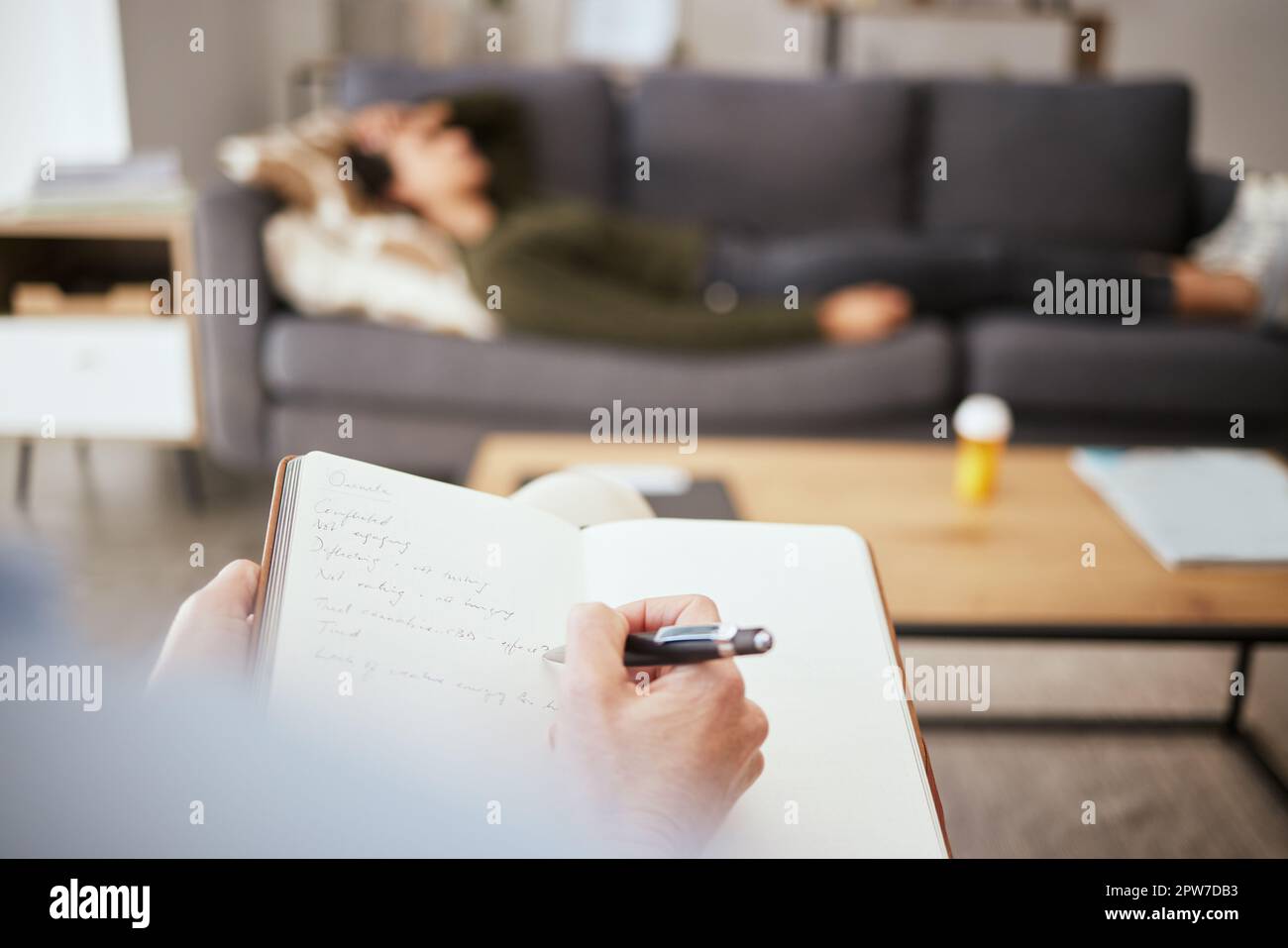 I would encourage you to speak out. a psychologist writing notes during ...