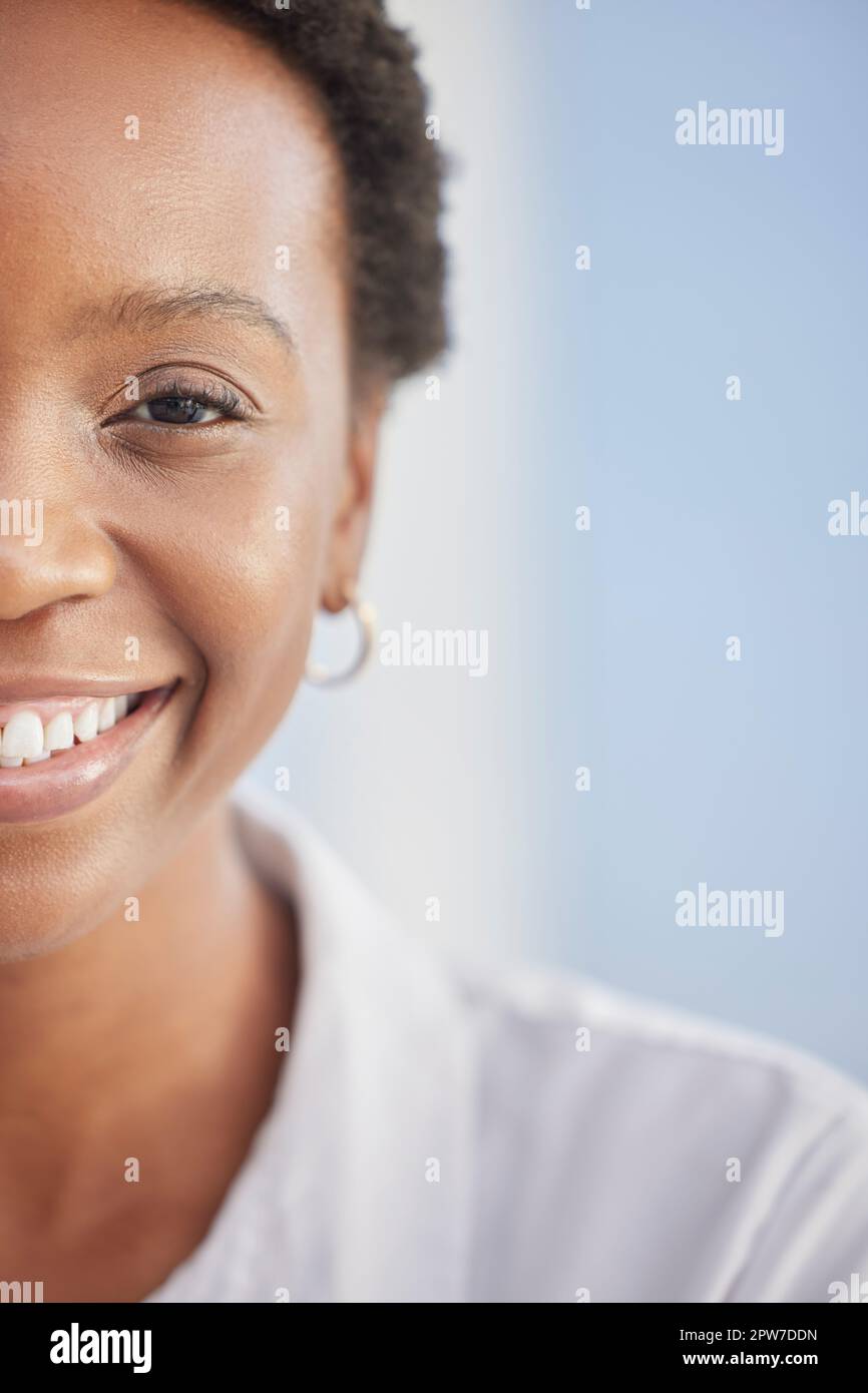 African girl half hi-res stock photography and images - Alamy