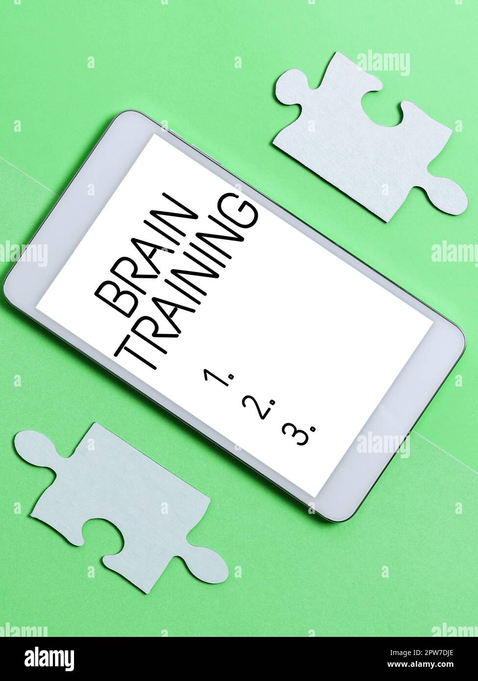 Conceptual display Brain Training, Business idea mental activities to ...