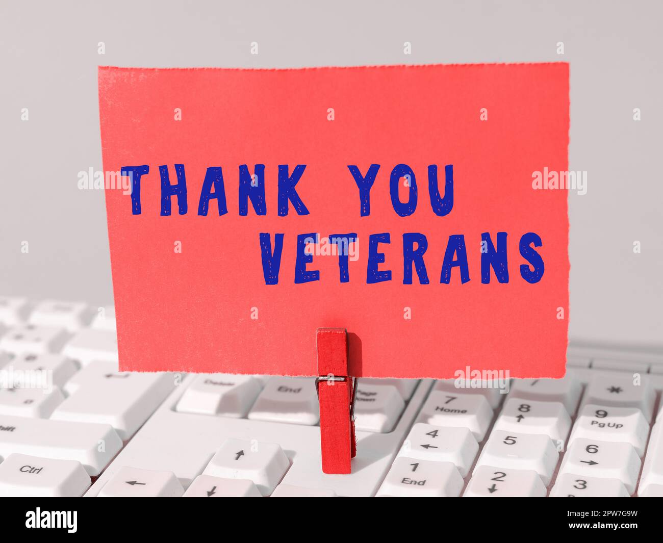 Handwriting text Thank You Veterans, Concept meaning Expression of ...