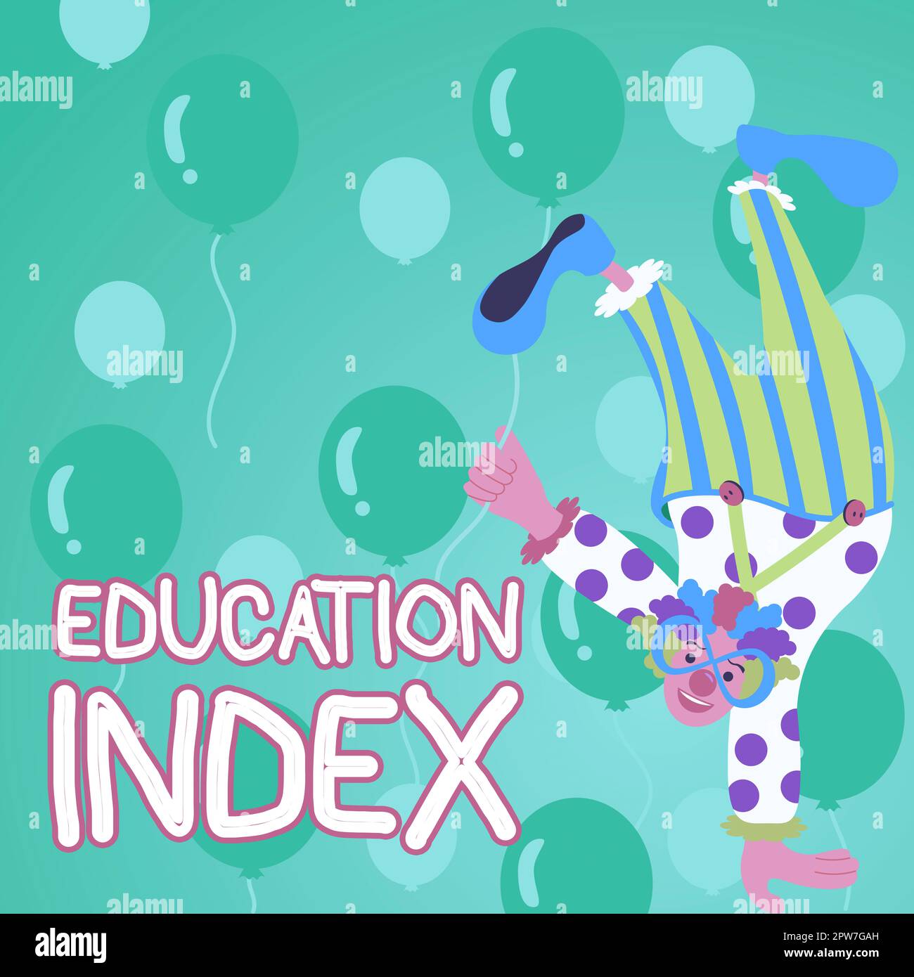 Hand writing sign Education Index, Business showcase aiming to meet ...
