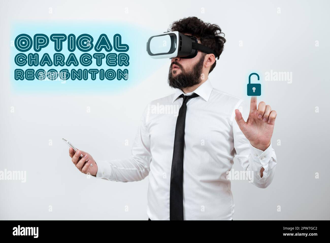 Conceptual caption Optical Character Recognition, Conceptual photo the ...