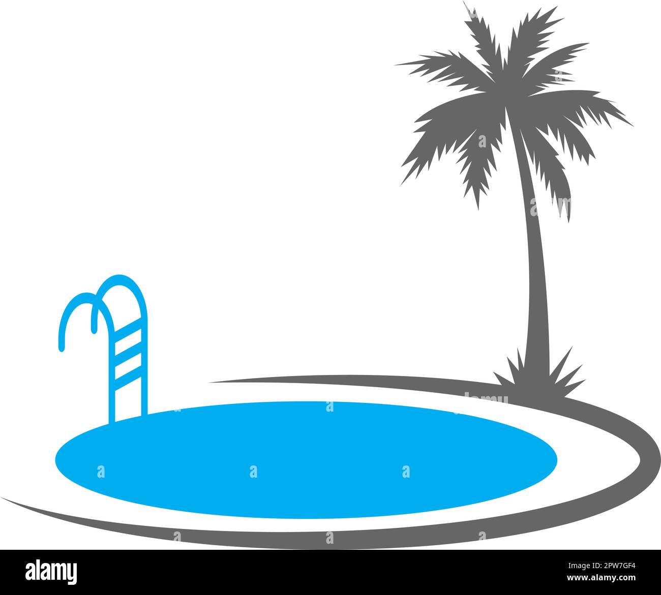 Pools icon logo design Stock Vector Image & Art - Alamy