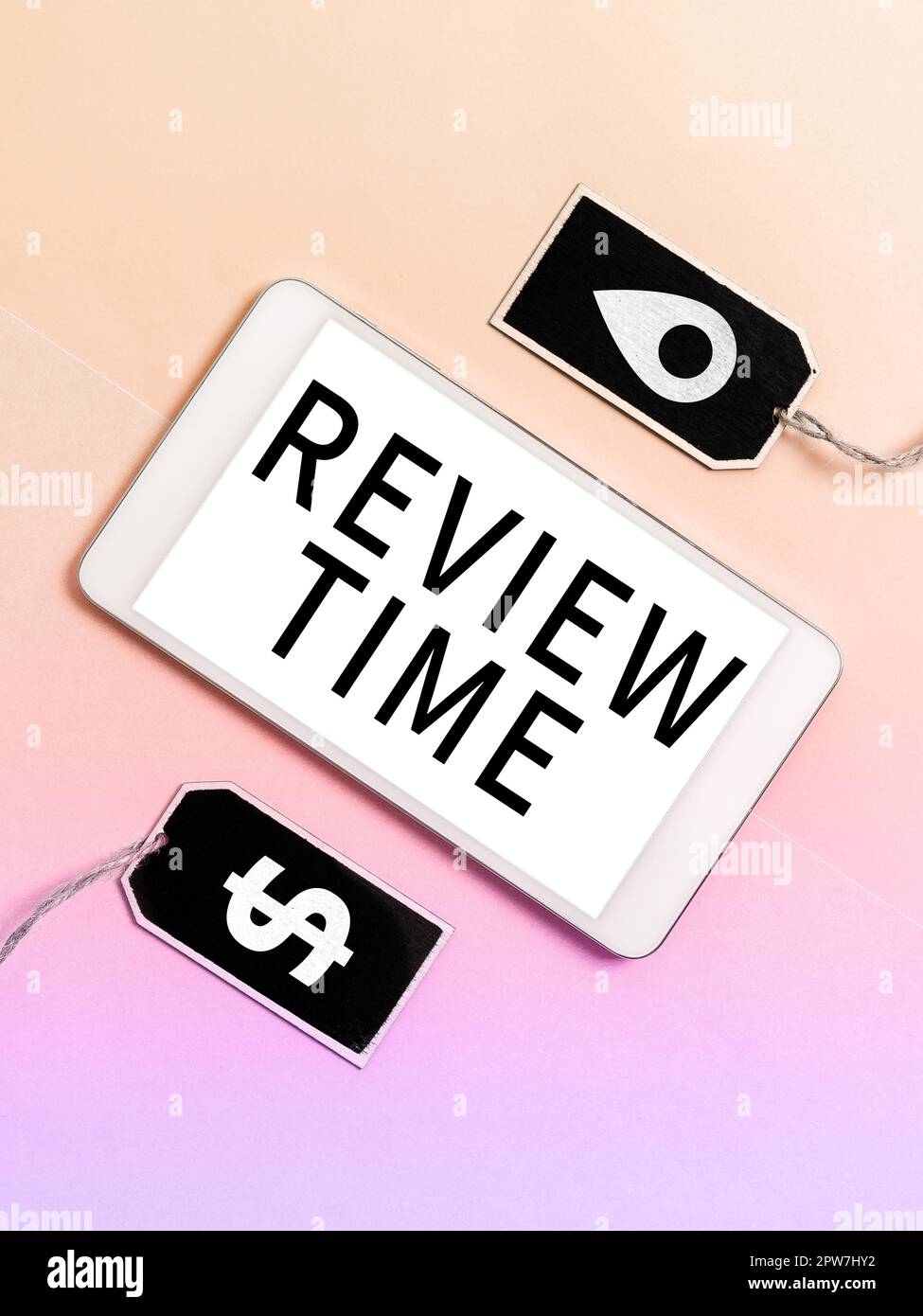 Inspiration showing sign Review Time, Word Written on situation or ...