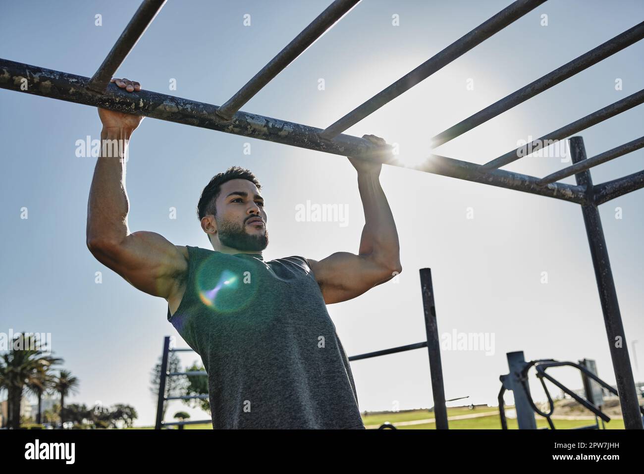 Calisthenics routine hi-res stock photography and images - Alamy