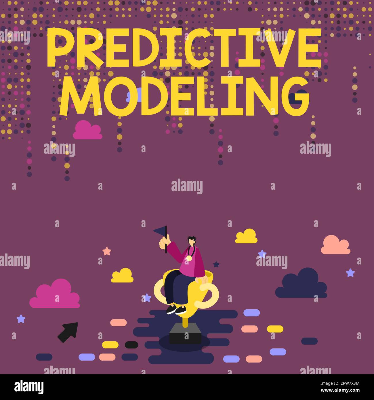 Text caption presenting Predictive Modeling, Business approach ... Text caption presenting Predictive Modeling, Business approach ...