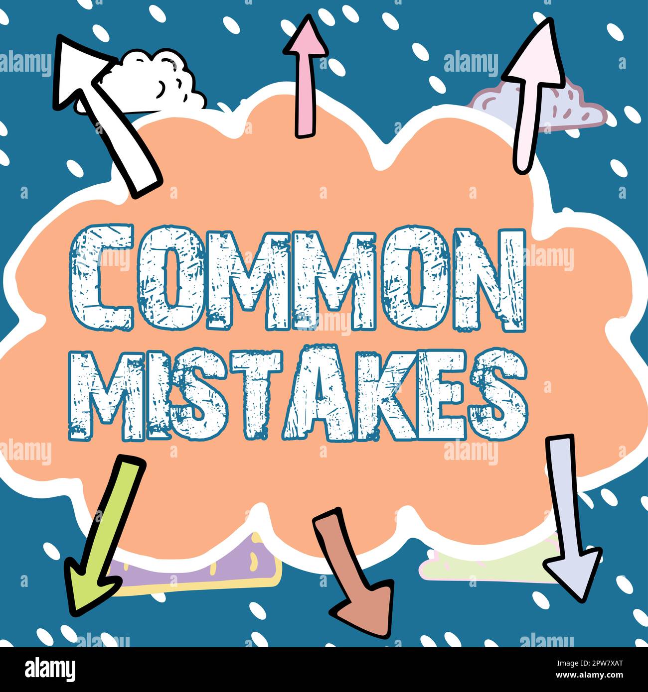 Hand writing sign Common Mistakes, Business showcase actions that are ...