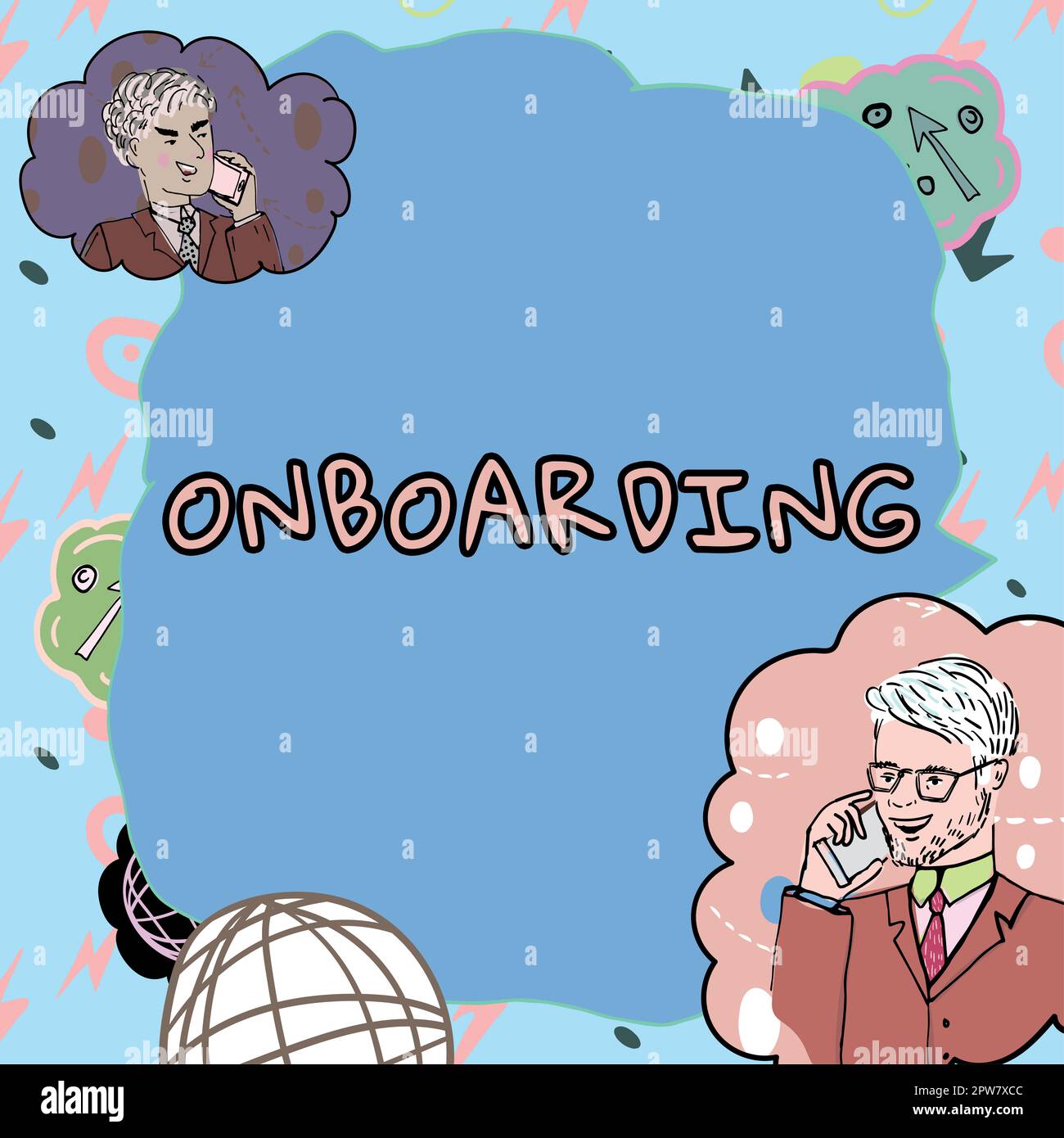 Conceptual caption Onboarding, Business showcase Action Process of ... Conceptual caption Onboarding, Business showcase Action Process of ...