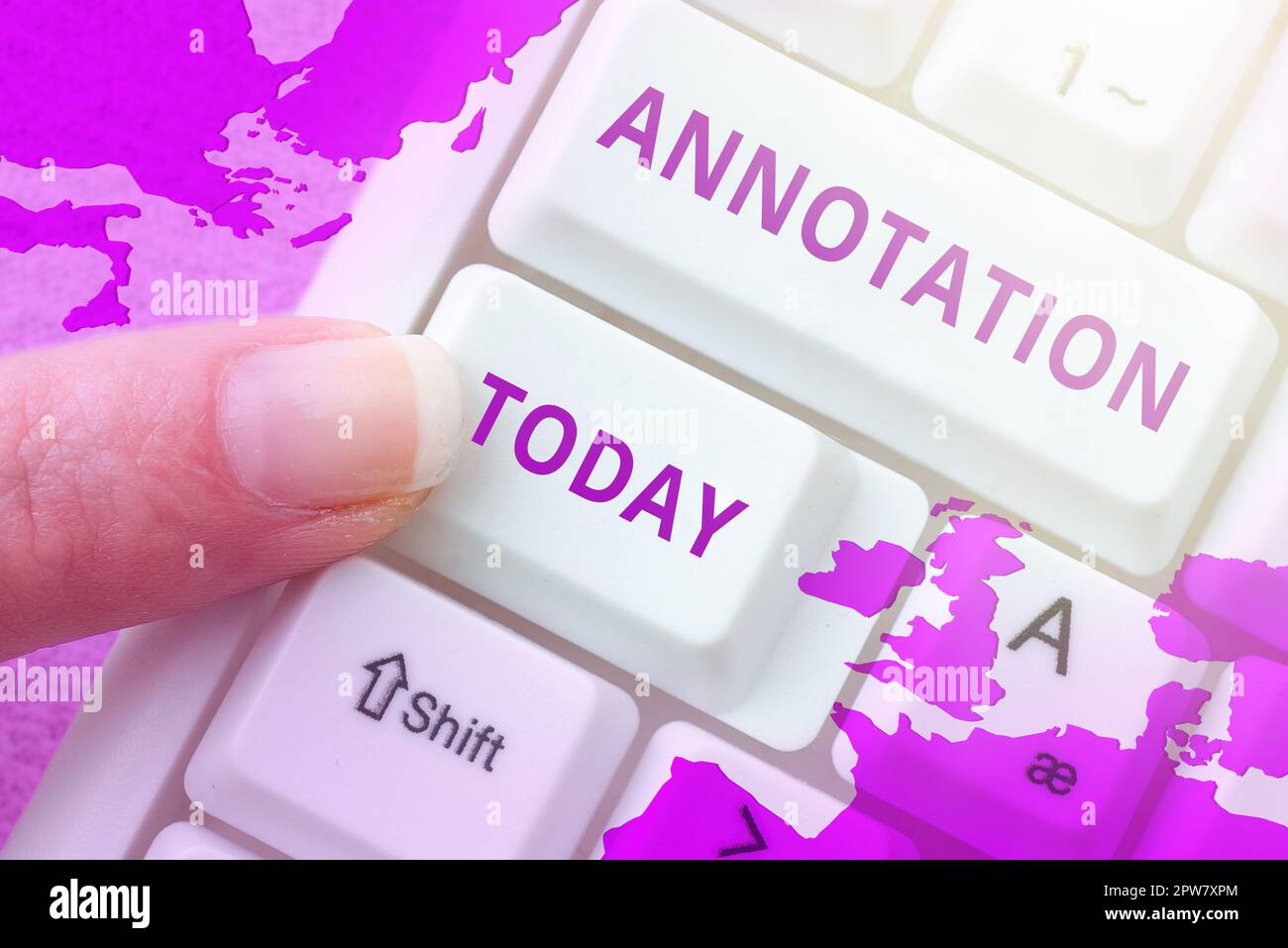 Handwriting text Annotation, Word for note added by way of comment or ...