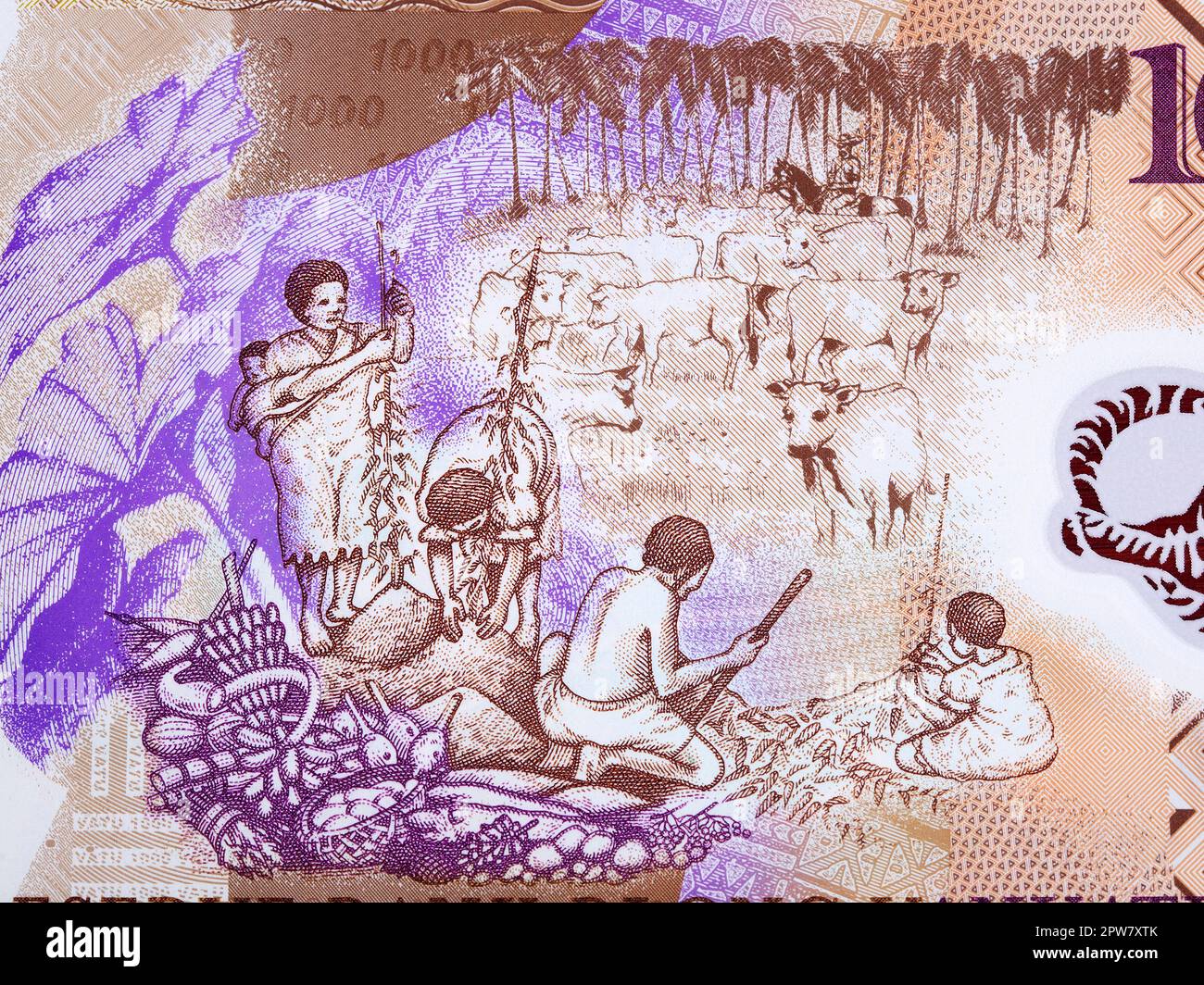 Four farmers with crops and rancher among cattle from Vanuatu money ...