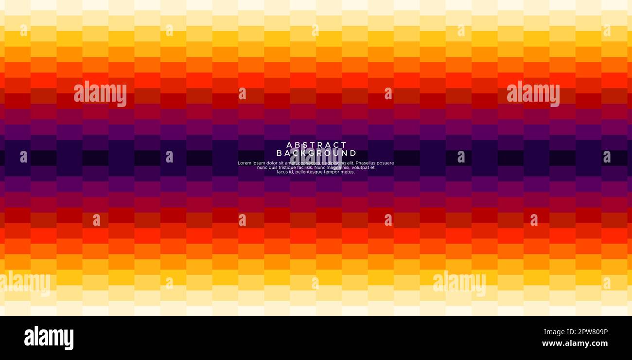 Colorful Rectangular Abstract Background Vector Modern Lines Wallpaper Design Stock Vector