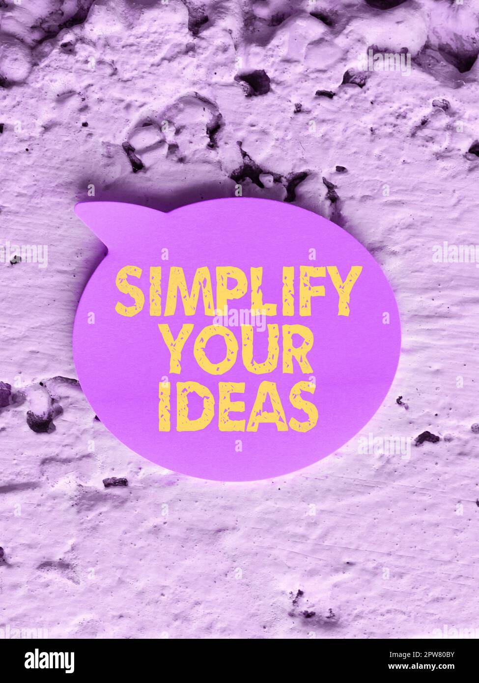 Handwriting text Simplify Your Ideas, Word Written on make simple or ...