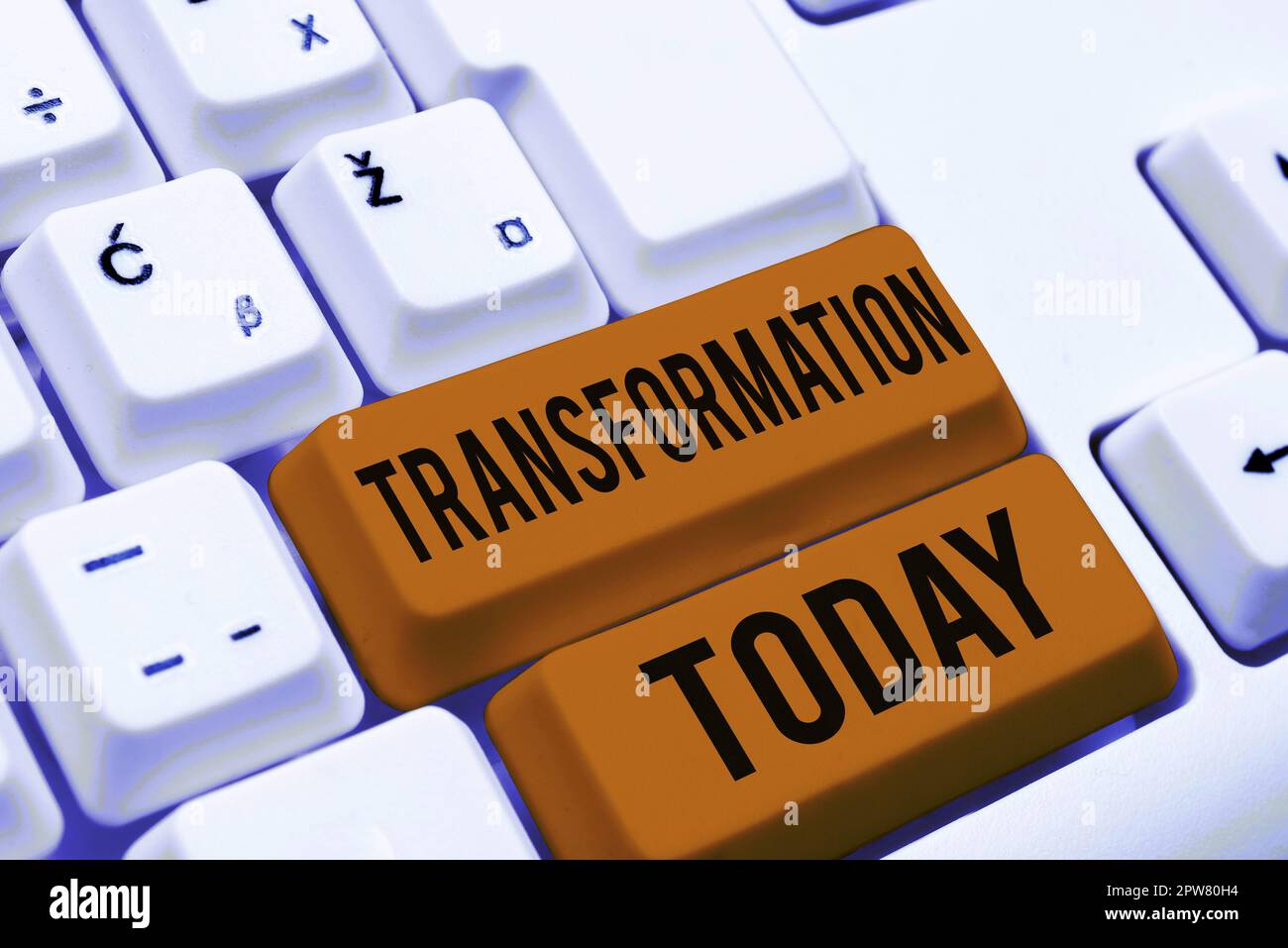 Hand writing sign Transformation, Business idea A marked change in form ...