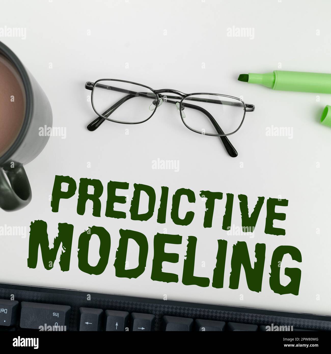 Text sign showing Predictive Modeling, Word for maintenance strategy ... Text sign showing Predictive Modeling, Word for maintenance strategy ...