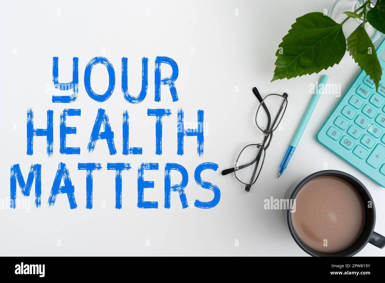 Text caption presenting Your Health Matters, Business overview good ...