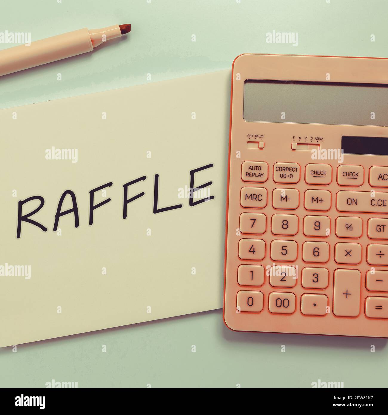 Conceptual caption Raffle, Conceptual photo means of raising money by ...