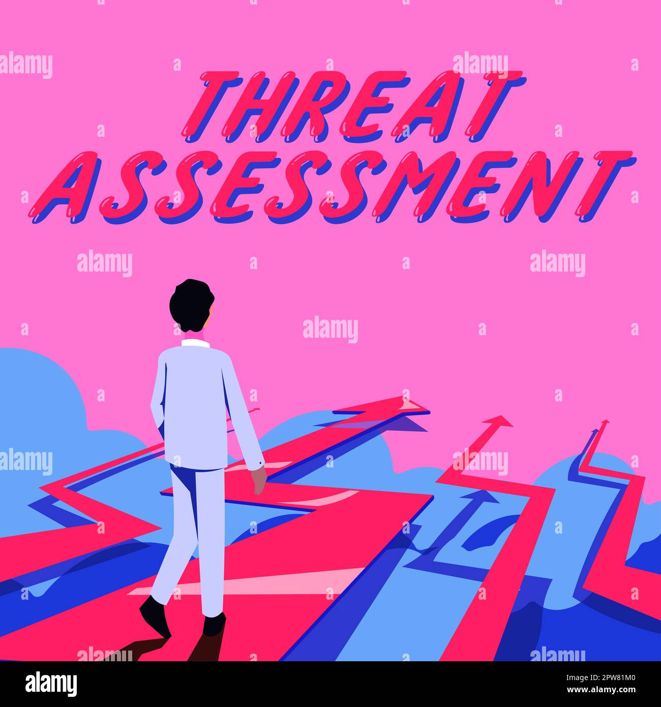 Inspiration showing sign Threat Assessment, Word Written on determining ...
