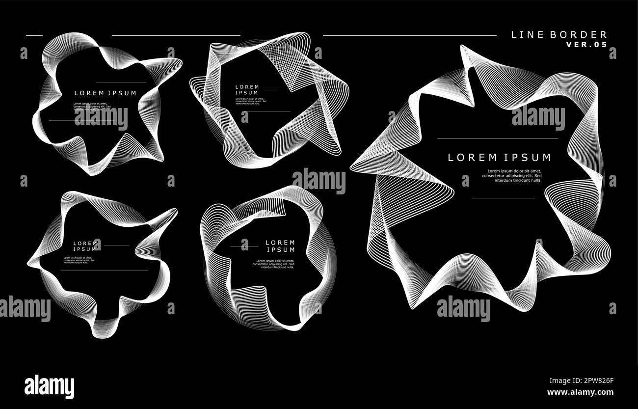 Vector Modern Border