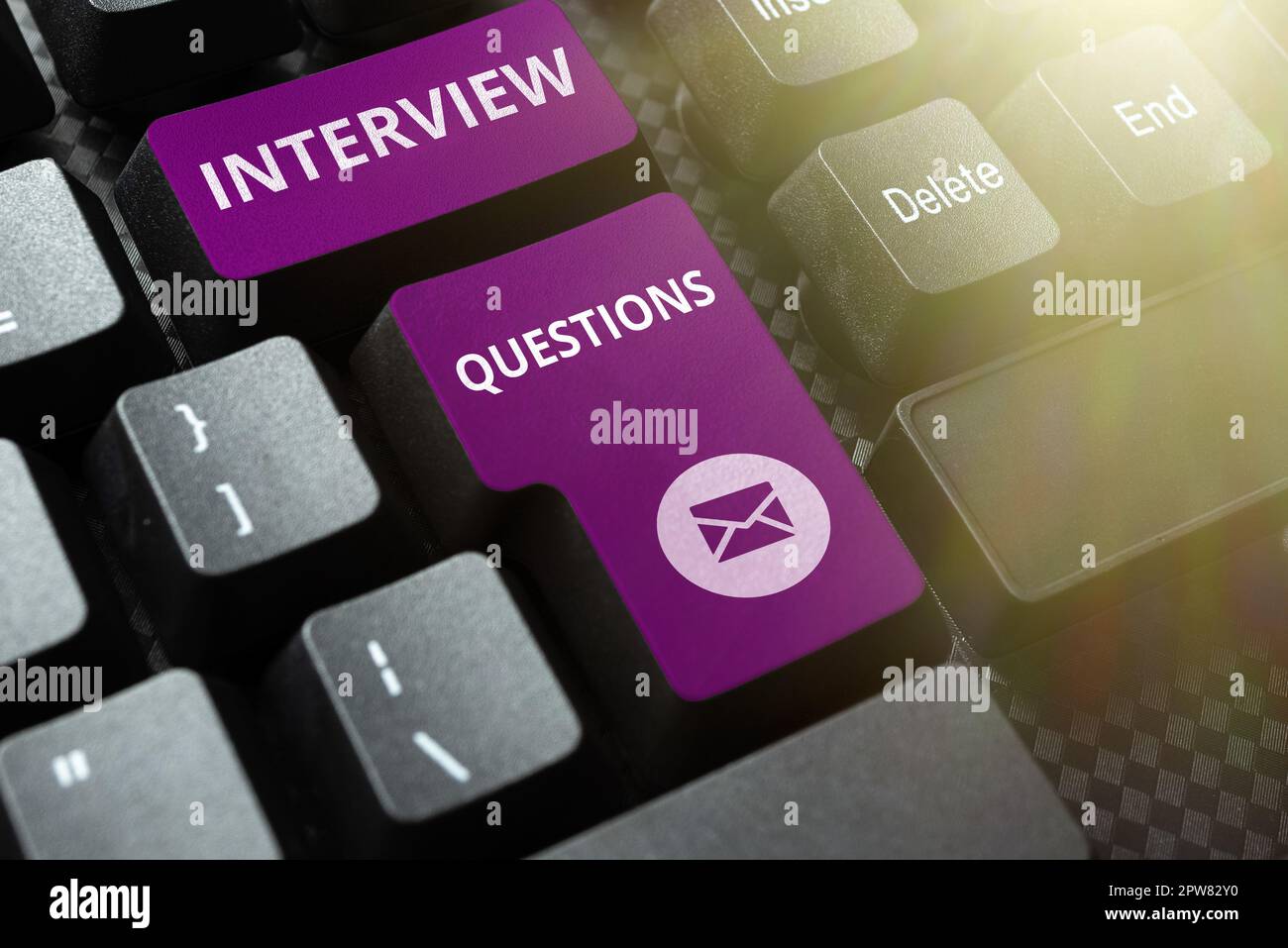 Sign displaying Interview Questions, Conceptual photo Typical topic ...