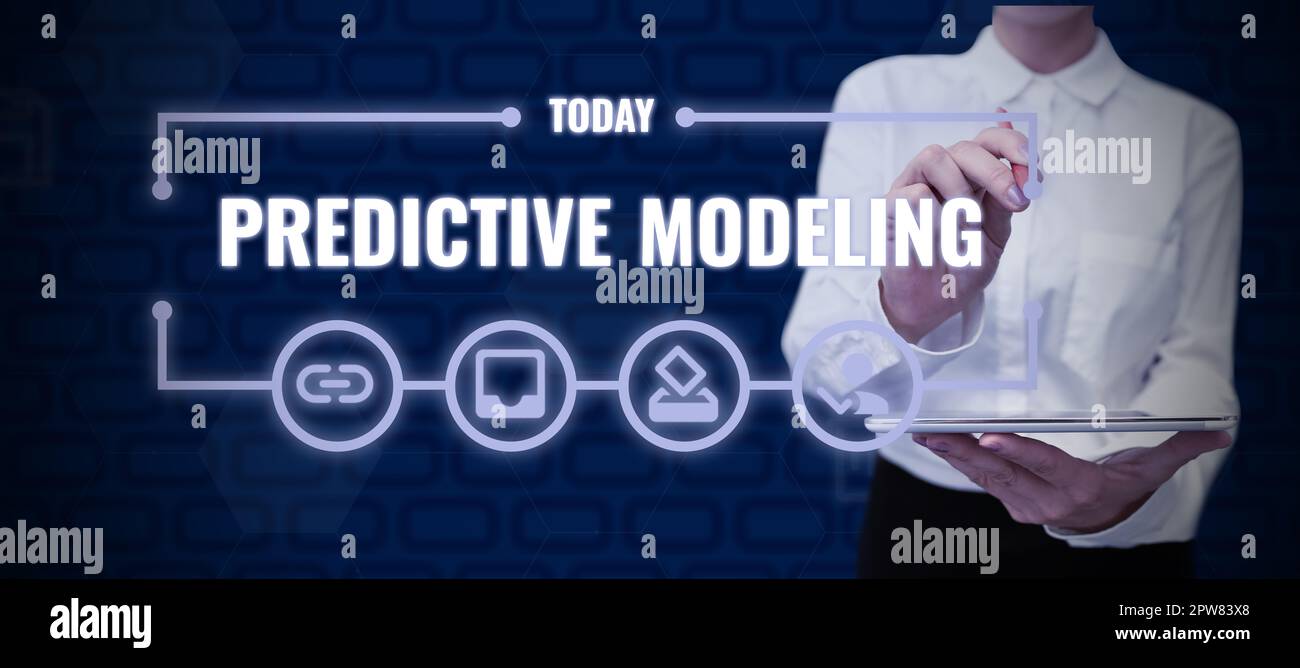 Inspiration showing sign Predictive Modeling, Internet Concept maintenance strategy driven by ...