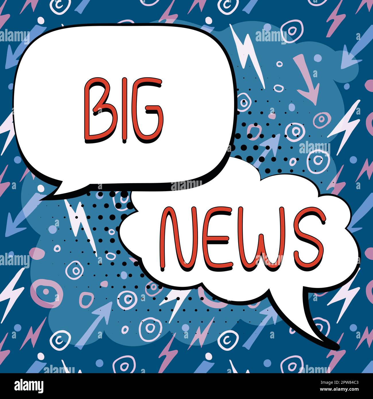 Text showing inspiration Big News, Internet Concept knowing actions no ...